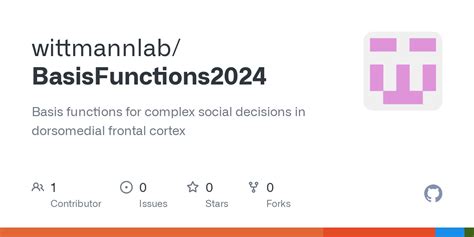 Github Wittmannlabbasisfunctions2024 Basis Functions For Complex Social Decisions In