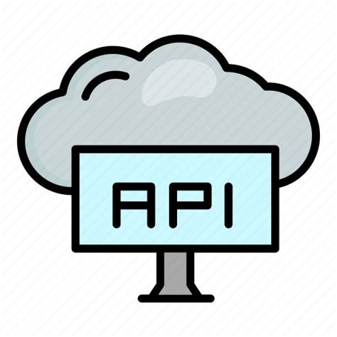 Api Cloud Digital Interface Technology Icon