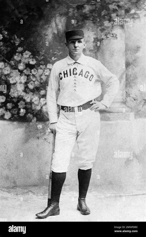 Chicago White Stockings Adrian Cap Anson Poses In This Photo From Circa 1876 Ap Photo Stock