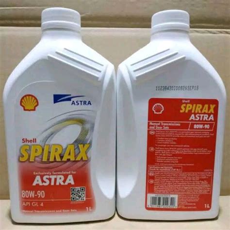 Jual Oli Shell Spirax Astra 80w 90 1litershell Spirax Multigrade Gl