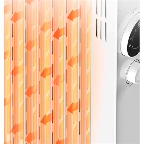 Radiator Midea Ny1507 22m 1500 W Silentios Cu Economie De Energie