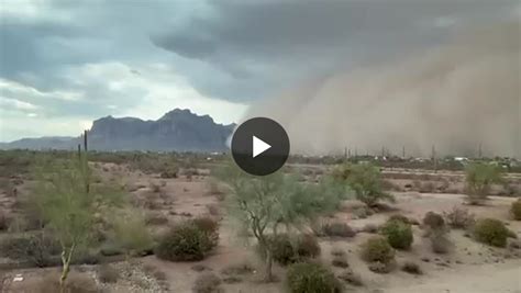 Last Months Dust Storm Serves As An Important Reminder About Safety