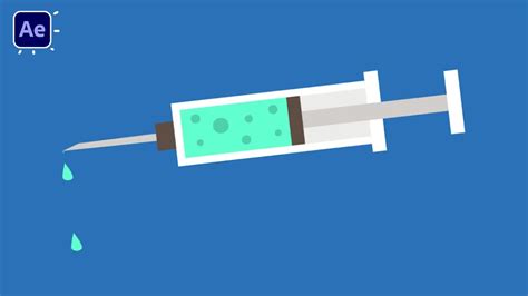 Cartoon Syringe Animation In After Effects Tutorials Cg Animation Tutorials Voltagetutorialscom