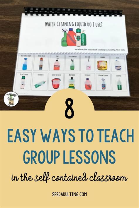 Engaging Group Lesson Ideas For Self Contained Sped Life Skills