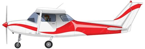 Free Vector Single Engine Light Aircraft Vector