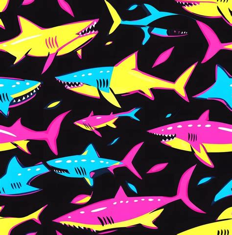 10000 Hawaiian Shark Pattern Pictures
