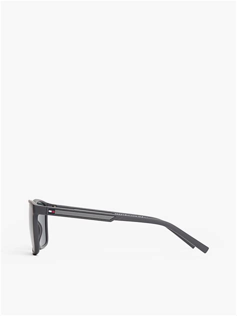 Rectangular Sunglasses Grey Tommy Hilfiger