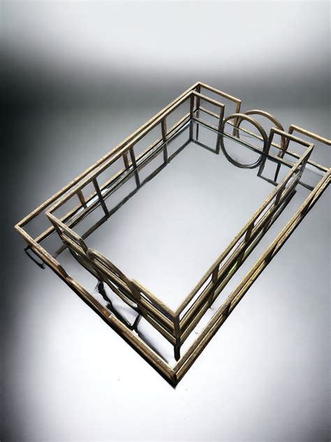 Mirrored Trays Glasshouse Interior