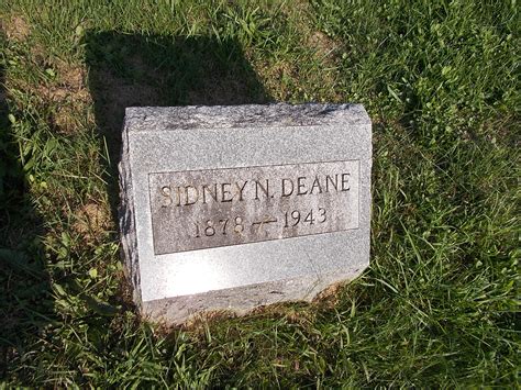 Sidney Norton Deane 1878 1943 Find A Grave Memorial