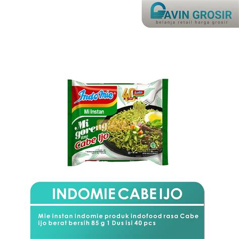 Jual Mie Instan Indomie Goreng Cabe Ijo Shopee Indonesia