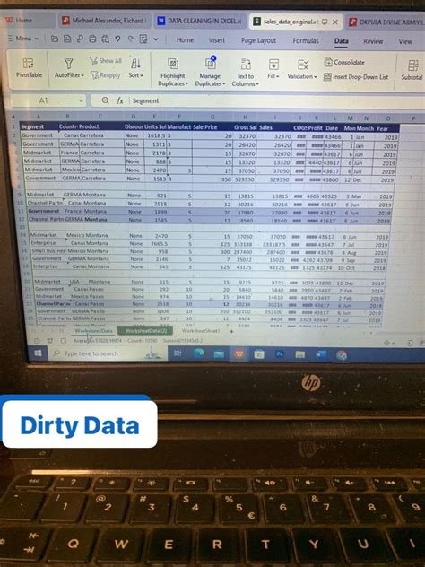 Divine Okpula On Linkedin Excelfriday Datacleaning Dataanalysis Collab Cleandata
