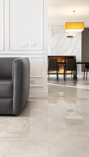 Beige Marble Look Porcelain Slab Tile