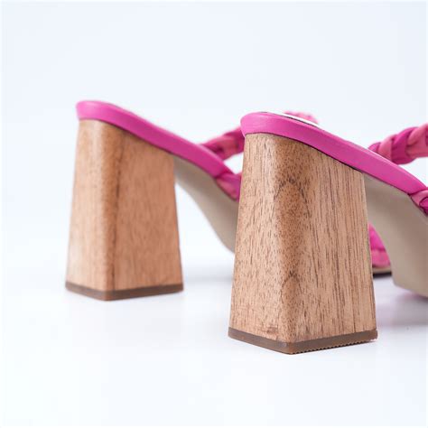 Silvia Cobos Sofia Weaved Mule Pink