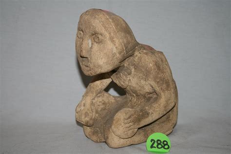 Lot Mississippian Human Effigy