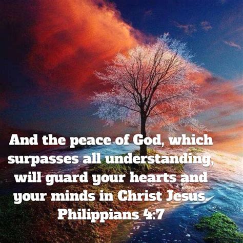 Philippians 4 7 And The Peace Of God Which Surpasses All Understanding