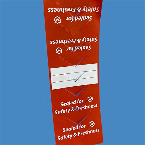 2 X 6 Tamper Proof Seal Labels 4 Rolls Fast And Free Shipping