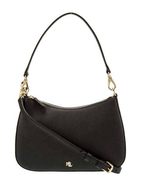 Ralph Lauren Leather Shoulder Bag W Tags Green Shoulder Bags