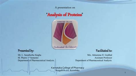 Protein Analysis Pptx