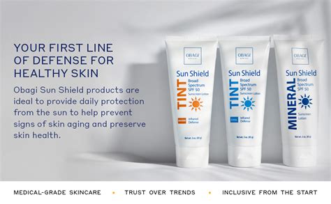 Obagi Medical Sunshield Tint Broad Spectrum Sunscreen Spf50 Cool 85g