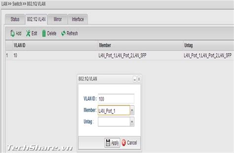 Hướng dẫn thiết lập nhiều mạng LAN với VLAN trên Vigor