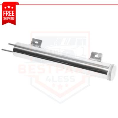 Mr Gasket 9130g 2 X 13 Stainless Steel Coolant Overflow Tank Ebay