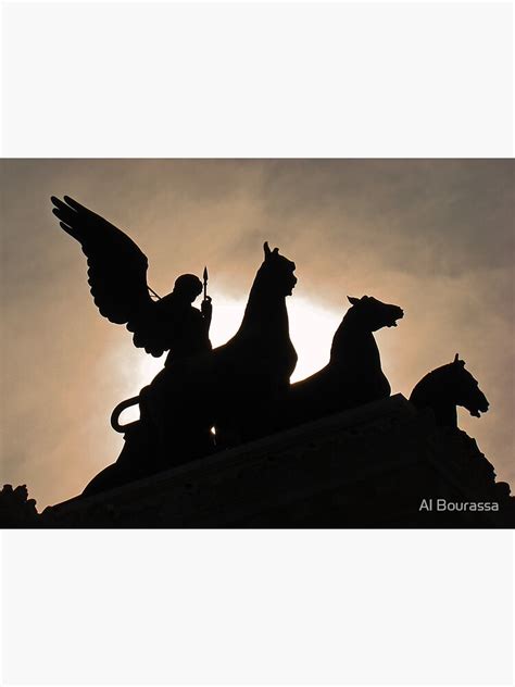 The Quadrigas Poster By Abphotoart Redbubble