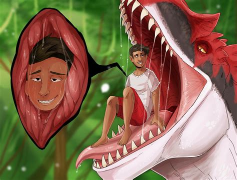 Rule 34 Bodily Fluids Carn Clothed Clothing Dinosaur Feral Hoom Vic