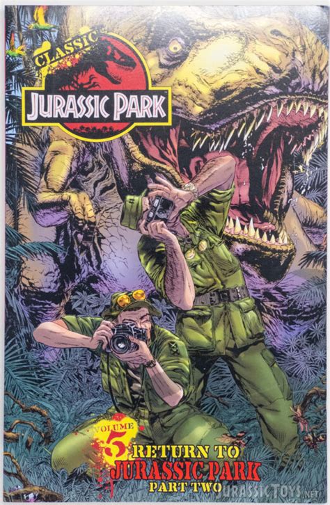 Classic Jurassic Park Volume 5 Return To Jurassic Park Part Two