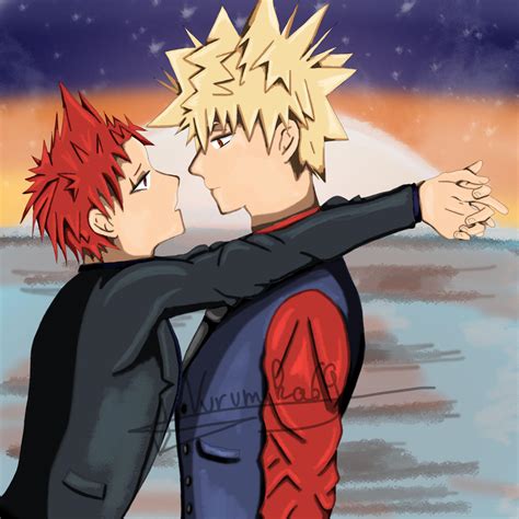 My Hero Academia Bmhamha Kirishima X Bakugo By Kurumika69 On