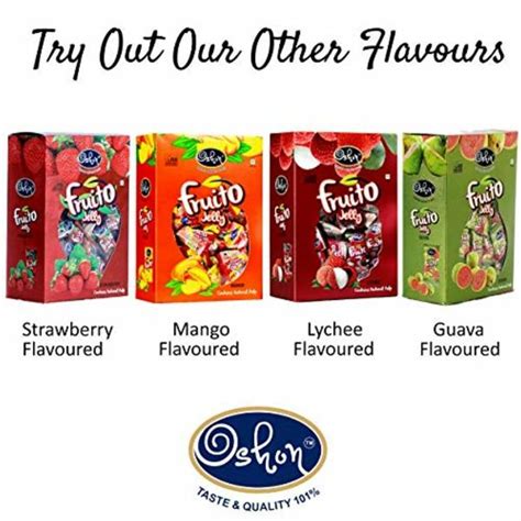 Oshon Jelly Natural Fruit Flavor Lychee 400 G Jiomart