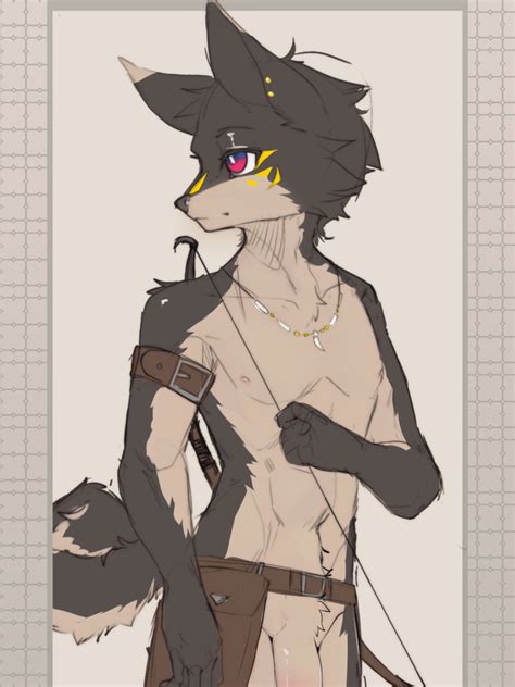 Rule 34 Absurd Res Accessory Anthro Bow Weapon Canid Genitals Hi