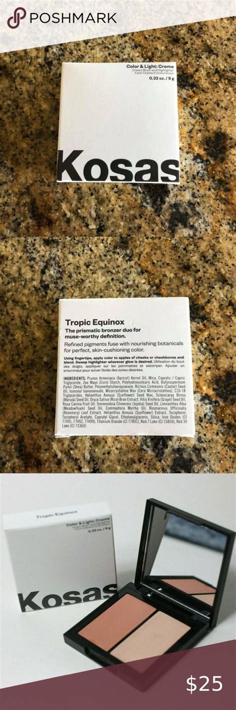 Kosas Bronzer Duo Bronzer Kosas Cream Blush