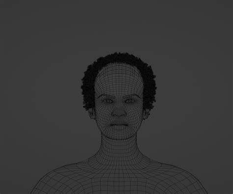 Artstation Receding Hairline Game Assets