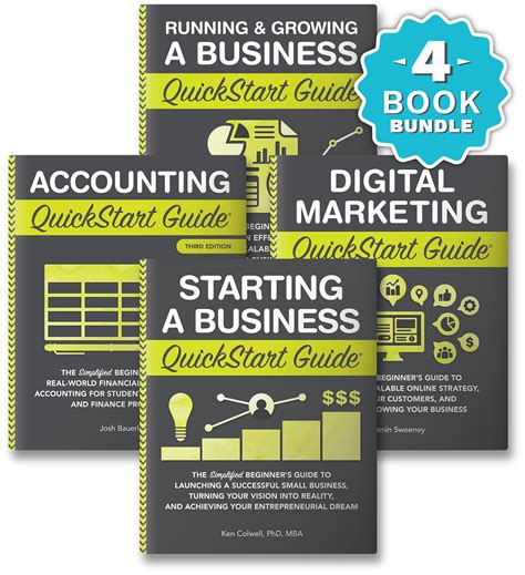 quickstart guides starting a business bundle