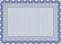 Blue Diploma Template Or Certificate Template With Quality Background