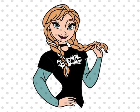 Punk Goth Princess Svg Goth Svg Punk Svg Punk Princess Svg Etsy