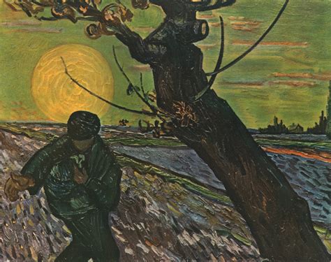 The Sower By Vincent Van Gogh Premium Art Reproduction