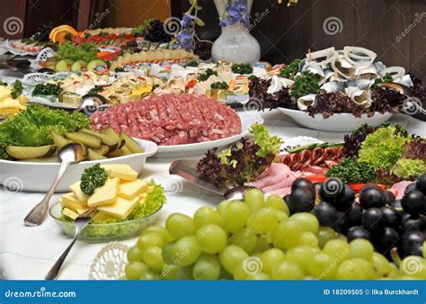 Cold Buffet For Party Royalty Free Stock Image 50250628