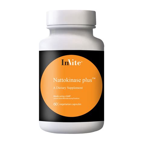 Invite Nattokinase Plus® Circulatory Health Supplement Invite Health
