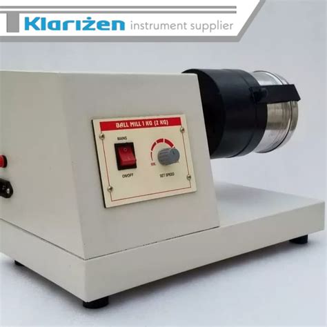 Jual Laboratory Ball Mill 2kg Heavy Duty With Ss Balls 10 Big 35 Small