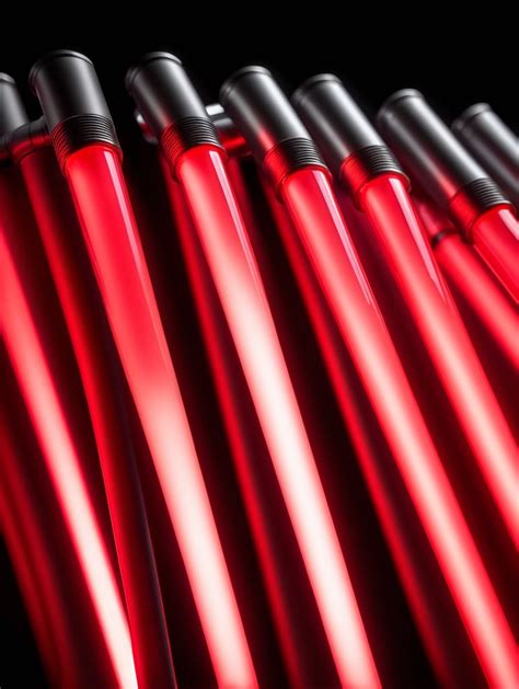 Premium Free Ai Images Close Up Photo Of Neon Tube Glowing With