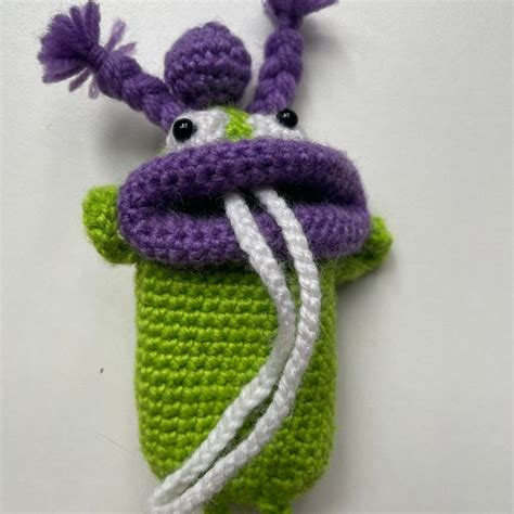 Pattern Crochet Key Caseknitted Key Holder Patten Handmadet Key Ring