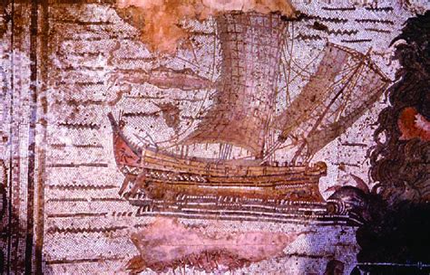 32 Mosaic Of The Frigidarium Of The Bath Of Themetra Tunisia 3 Rd C