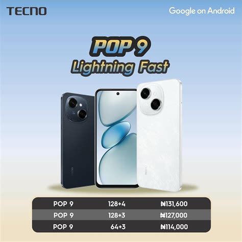 Experience The Affordable Tecno Pop9 With Unbelievably Impressive Features Techcabal