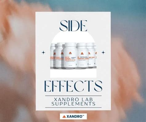 Side Effects Of Supplements And How To Prevent Side Effects Xandro