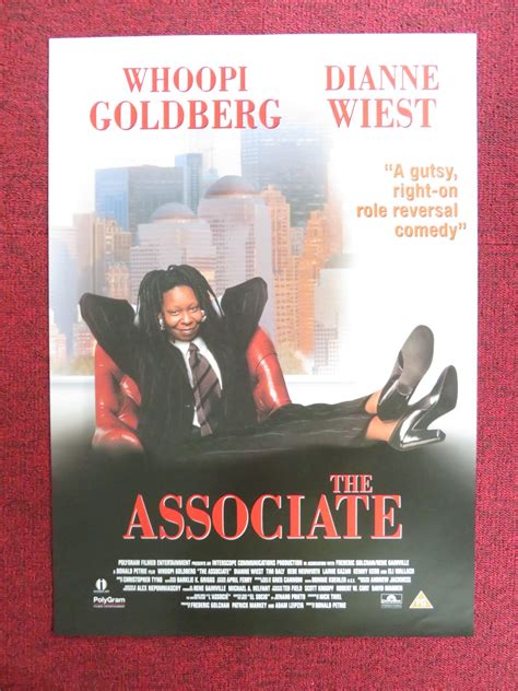 The Associate Vhs Video Poster Whoopi Goldberg Dianne Wiest 1996