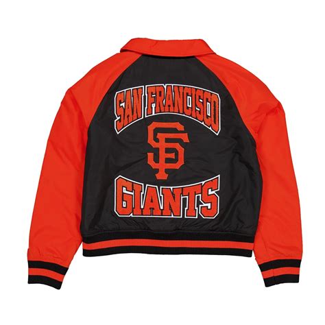 Blackred San Francisco Giants Throwback Jacket
