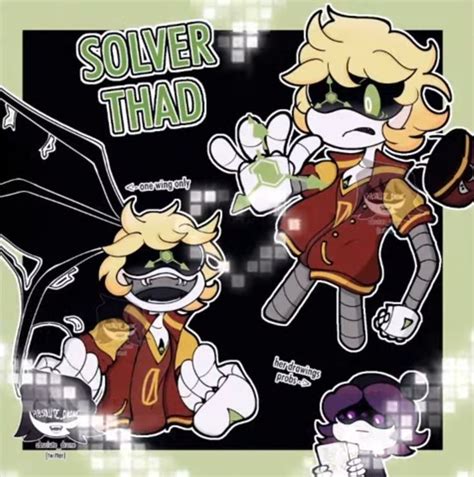 Thad But With Da Absolute Solver Dibujos Animados Bonitos