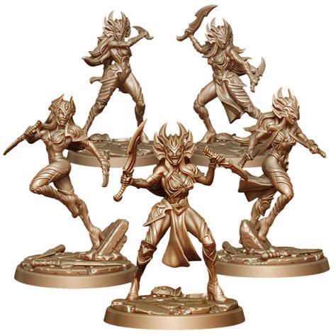 Gladiatrix X1 3d Nyomtatott Dnd Dandd Pathfinder Figura • Ár