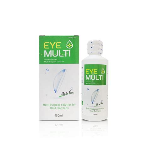 Eye Plus Multi Purpose Lense Liquid Solution 150ml Albasel Cosmetics